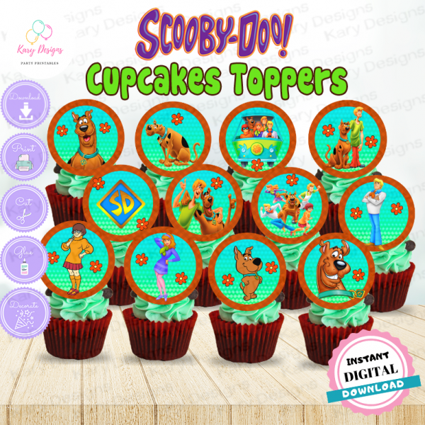 SCOOBY DOO CAKE TOPPER - Kary Designs