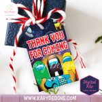 AMONG US FAVOR TAG - Kary Designs