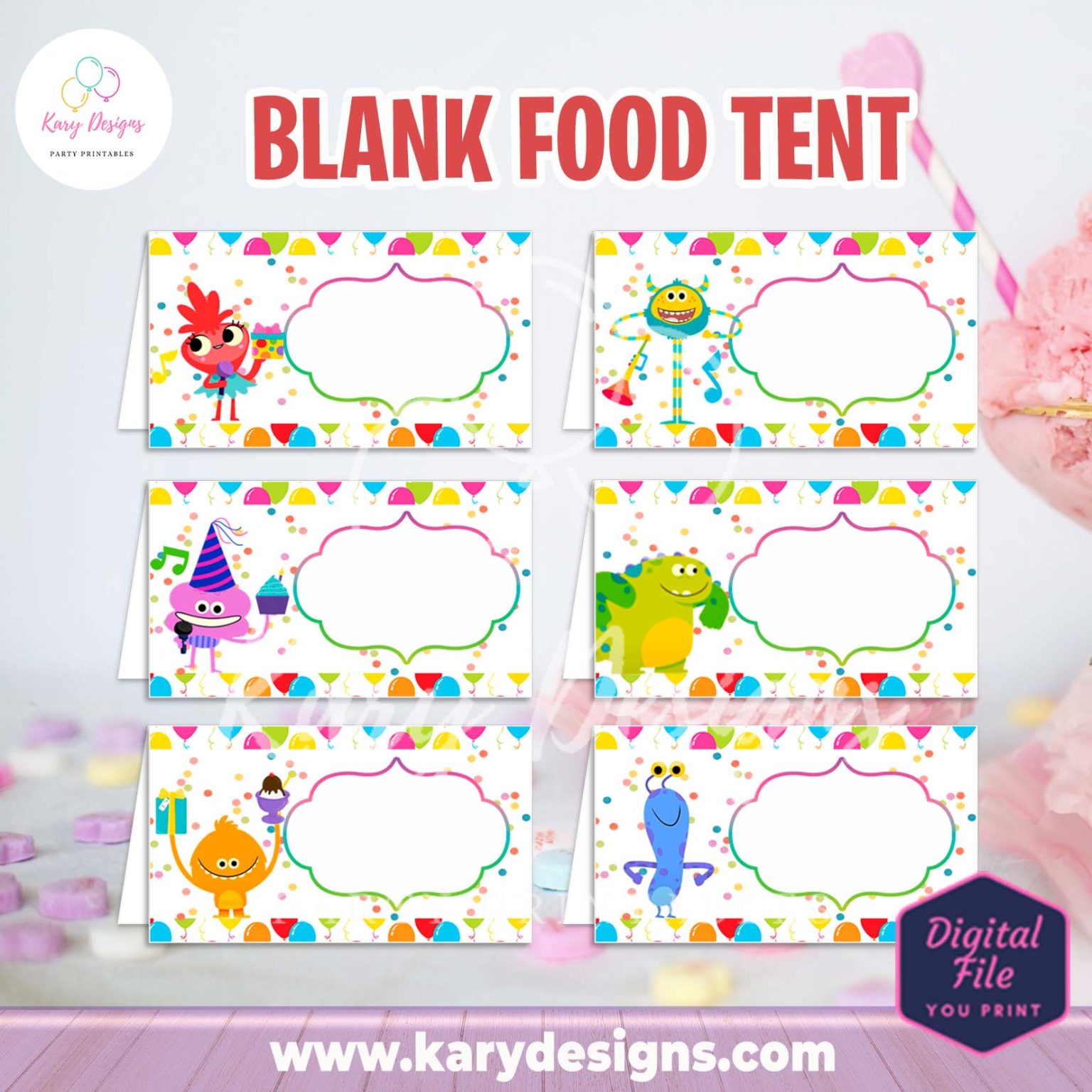 SUPER SIMPLE SONGS PRINTABLE PARTY PACKAGE - Kary Designs